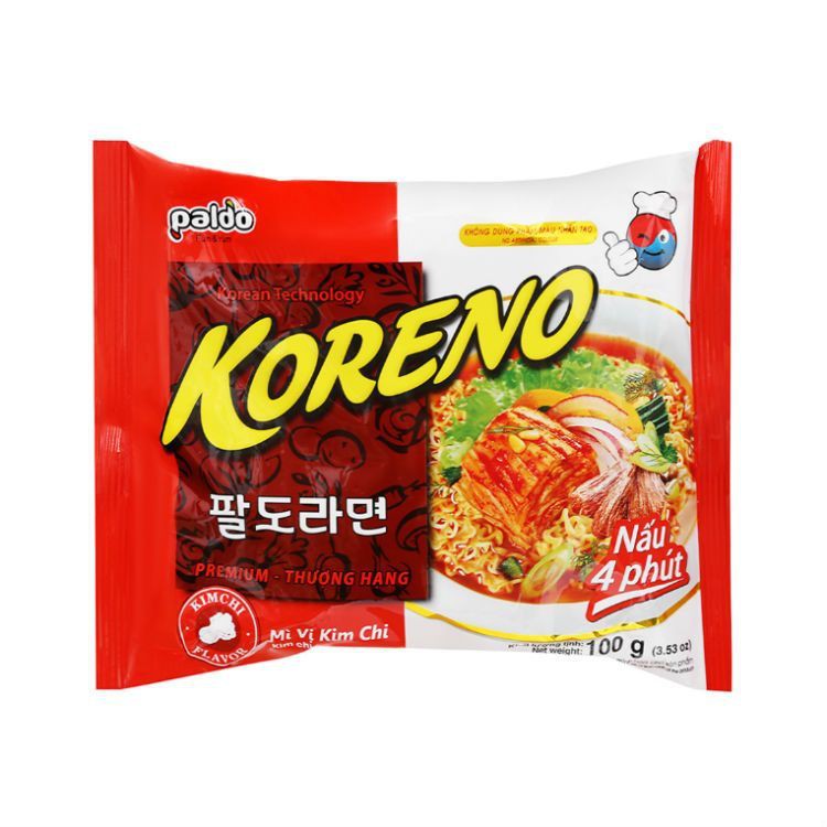 PALDO KORENO KIMCHI NOODLE 100G | Shopee Malaysia