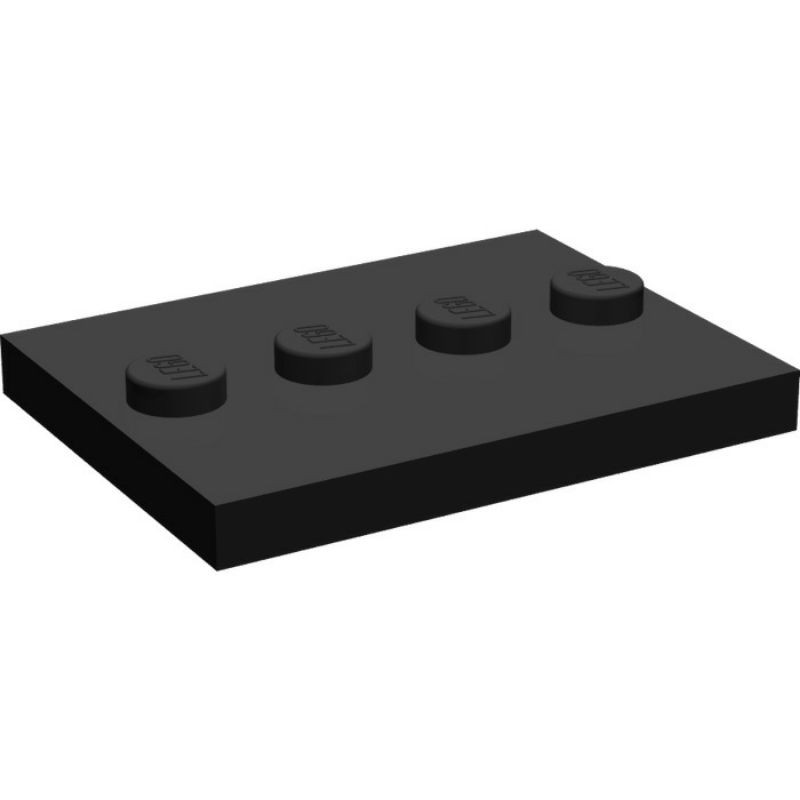 Lego Accessories Plate Minifigure Tile Modified 3X4 | Shopee Malaysia