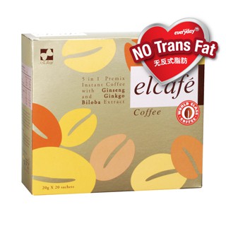 ELKEN ELCAFE GINSENG (20 SACHETS X 20G) per box *Ready Stock* | Shopee Malaysia