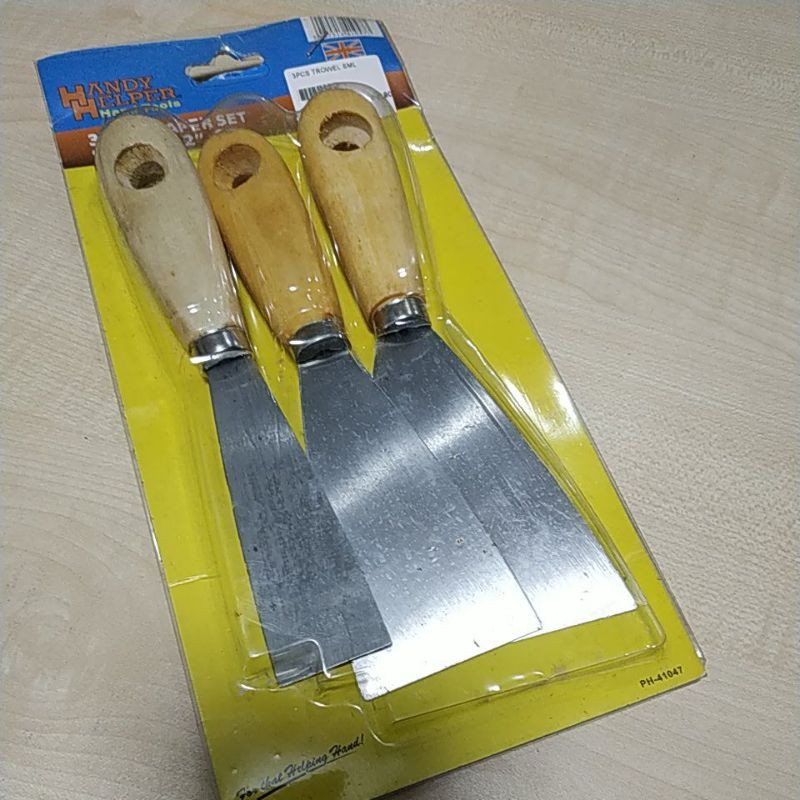 3pcs Scraper Set / Trowel | Shopee Malaysia