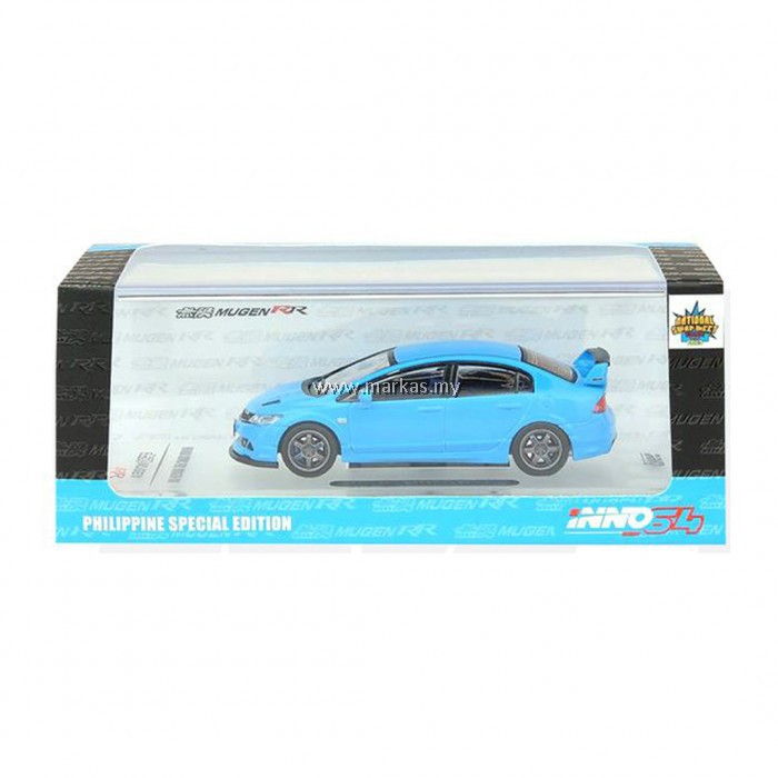 INNO MODELS INNO64 1/64 HONDA CIVIC TYPE R FD2 MUGEN BABY BLUE ...