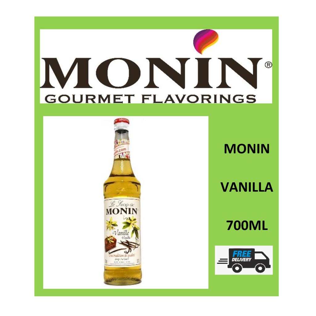 MONIN SYRUP VANILLA 700ML | Shopee Malaysia
