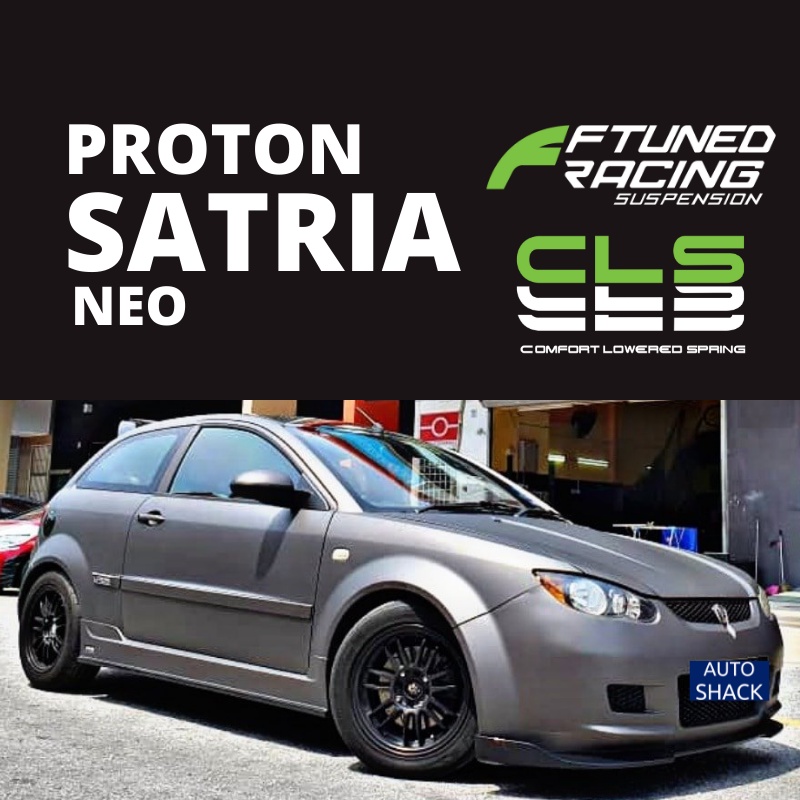 Proton Satria Neo F Tuned CLS Series Comfort Lowering Spring Suspension ...