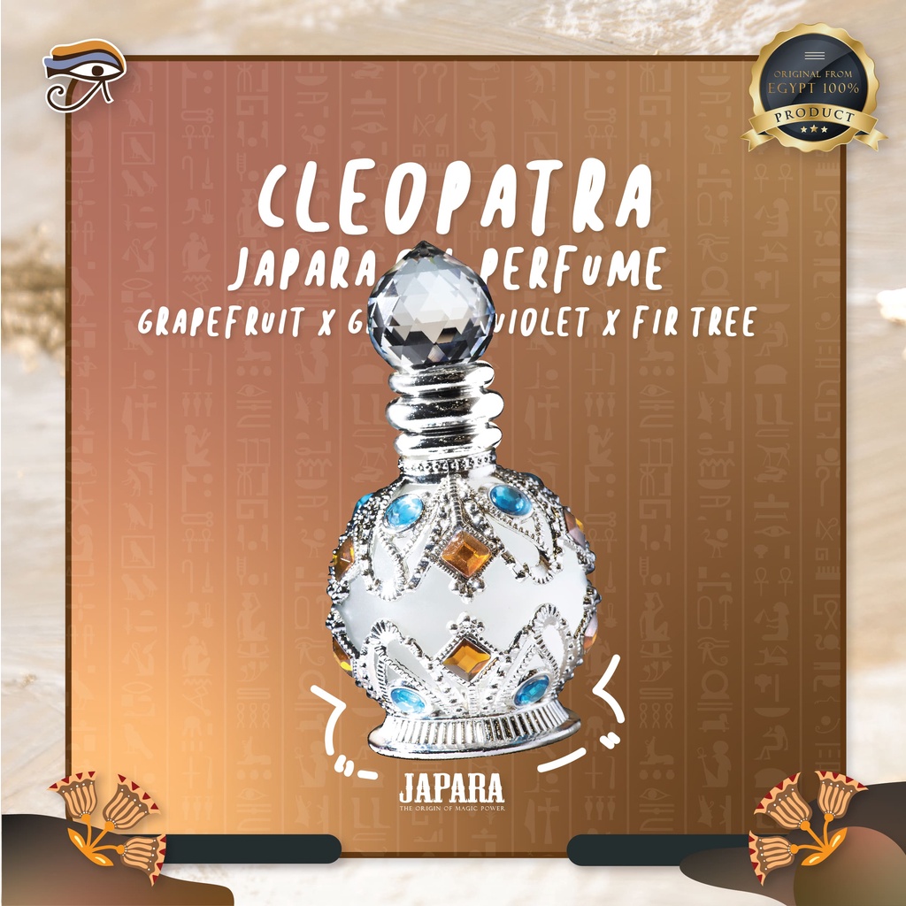 Cleopatra Japara Perfume Essential Oil Perfumes Alcohol Free Fragrance ...