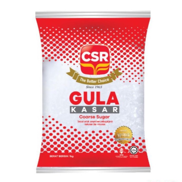 Coarse Sugar / Gula Kasar CSR 1kg | Shopee Malaysia