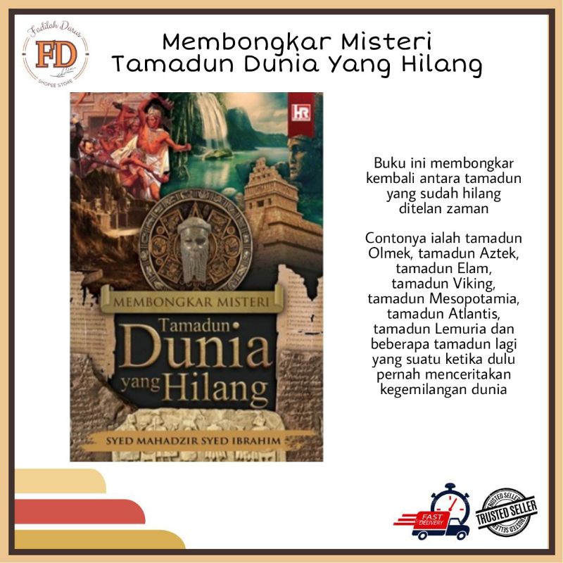 BUKU SEJARAH - Membongkar Misteri Tamadun Dunia Yang Hilang | Shopee ... BUKU SEJARAH - Membongkar Misteri Tamadun Dunia Yang Hilang | Shopee ...