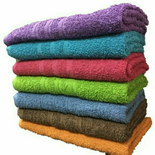 Tuala Mandi Serap Air 100% Cotton 27 x 54 Inci | Shopee Malaysia