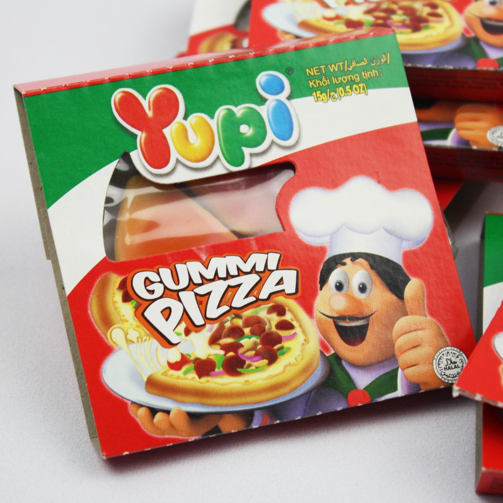 YUPI PIZZA GUMMY CANDY 15G | Shopee Malaysia