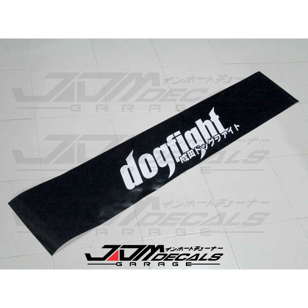 Dogfight Windshield Banner Sticker | Shopee Malaysia