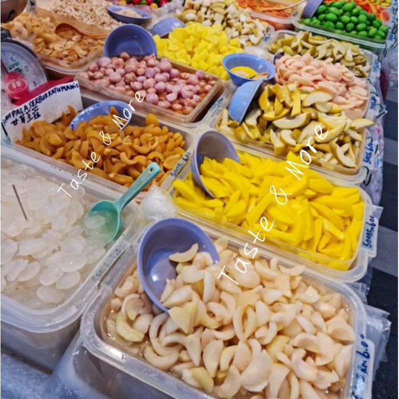 Jeruk Buah-buahan Tempatan Pulau Pinang 500g Penang Salted & Sweet ...