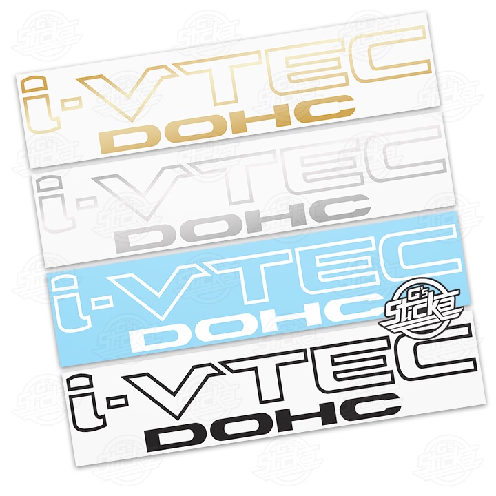 i-VTEC DOHC SOHC ivtec Honda Side Car Sticker Kereta | Shopee Malaysia