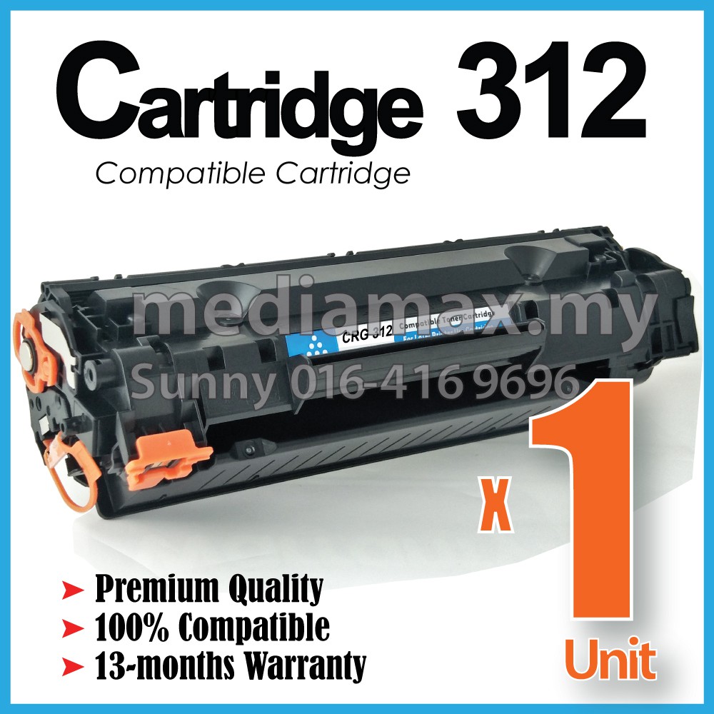 Compatible Canon Cartridge 312 CRG312 LBP3010 LBP3018 LBP3050 Canon312 ...
