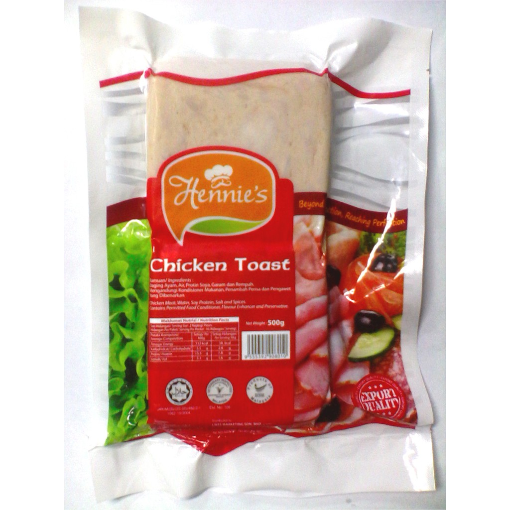 Hennies's Chicken Toast Sliced (Meatloaf) | Shopee Malaysia