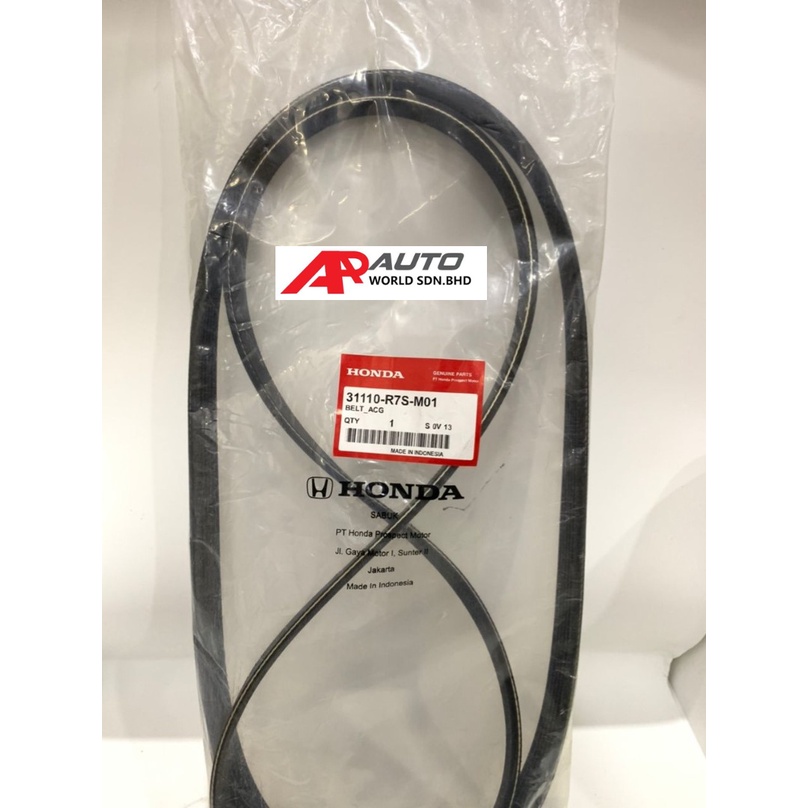 *BELTING ALTERNATOR HD ACCORD T2A / CRV TOA (2.0)(6PK 2074) 31110-R7S ...