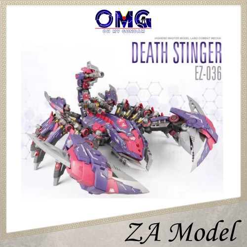 ZA Model EZ-036 Death Stinger Zoids Sea Scorpion Zoid EZ036 Spider ...