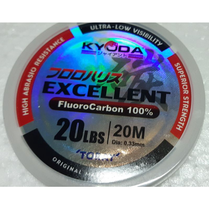 KYODA EXCELLENT 100% FLUOCARBON LEADER | Shopee Malaysia