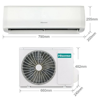 Hisense 1.0HP/1.5HP Non-Inverter Air Con R32 AN09CBG AN12CBG | Shopee ...
