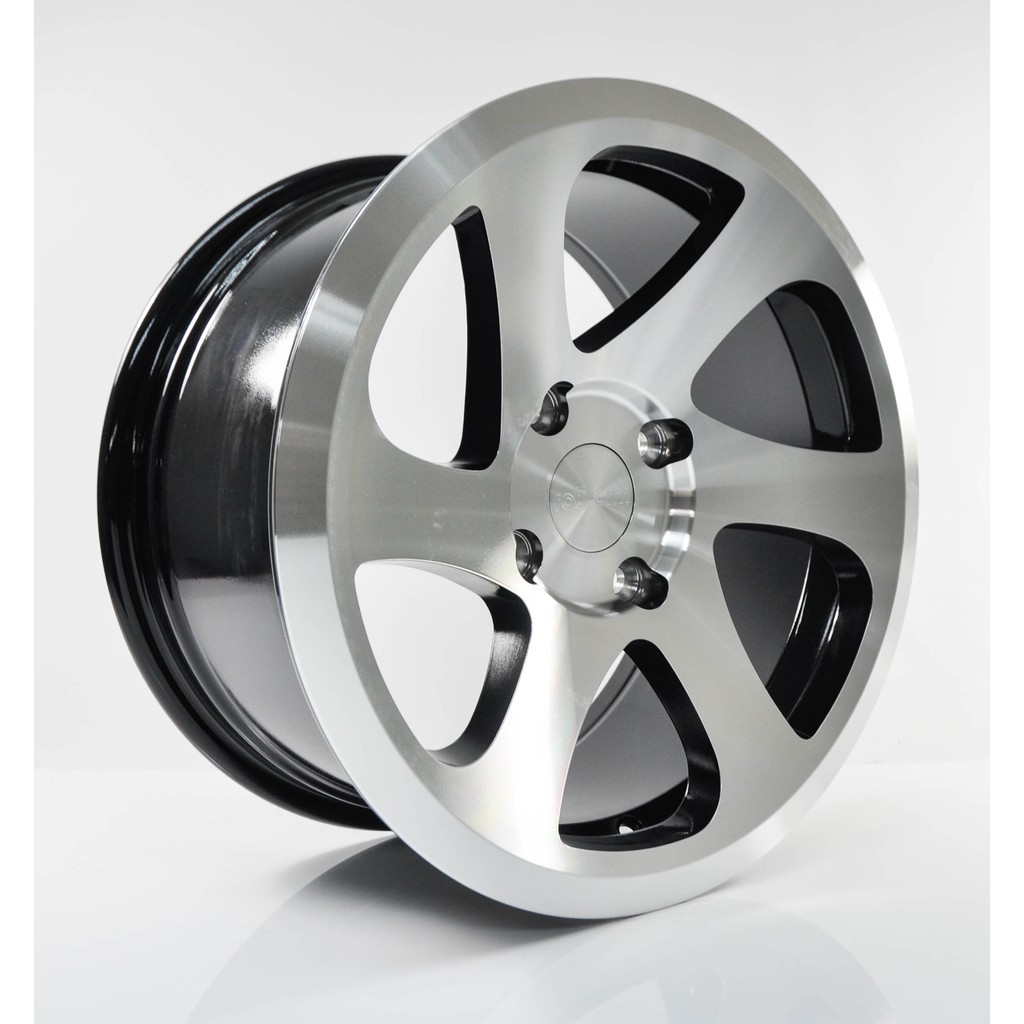 ROTIFORM 17 inch 4X114.3 ET35 CAR SPORT RIMS CHEAP WHEELS BLACK SILVER ...