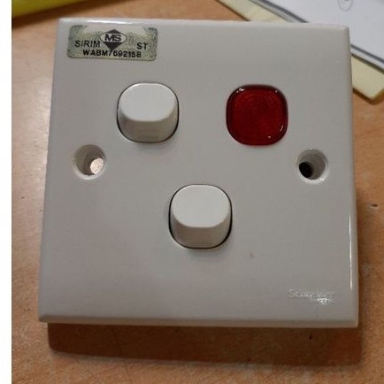 (SIRIM) Schneider Clipsal 20A Double Pole switch Clipsal 20A aircon ...