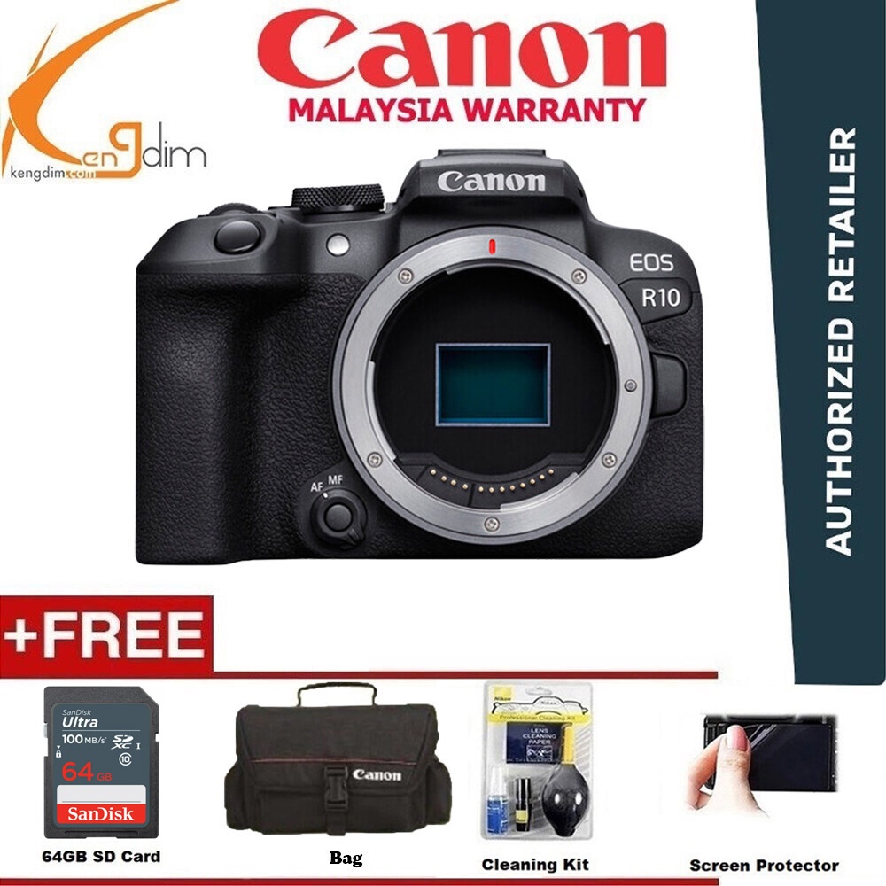 (READY STOCK) Canon EOS R10 Mirrorless Camera (Body Only) | Shopee Malaysia