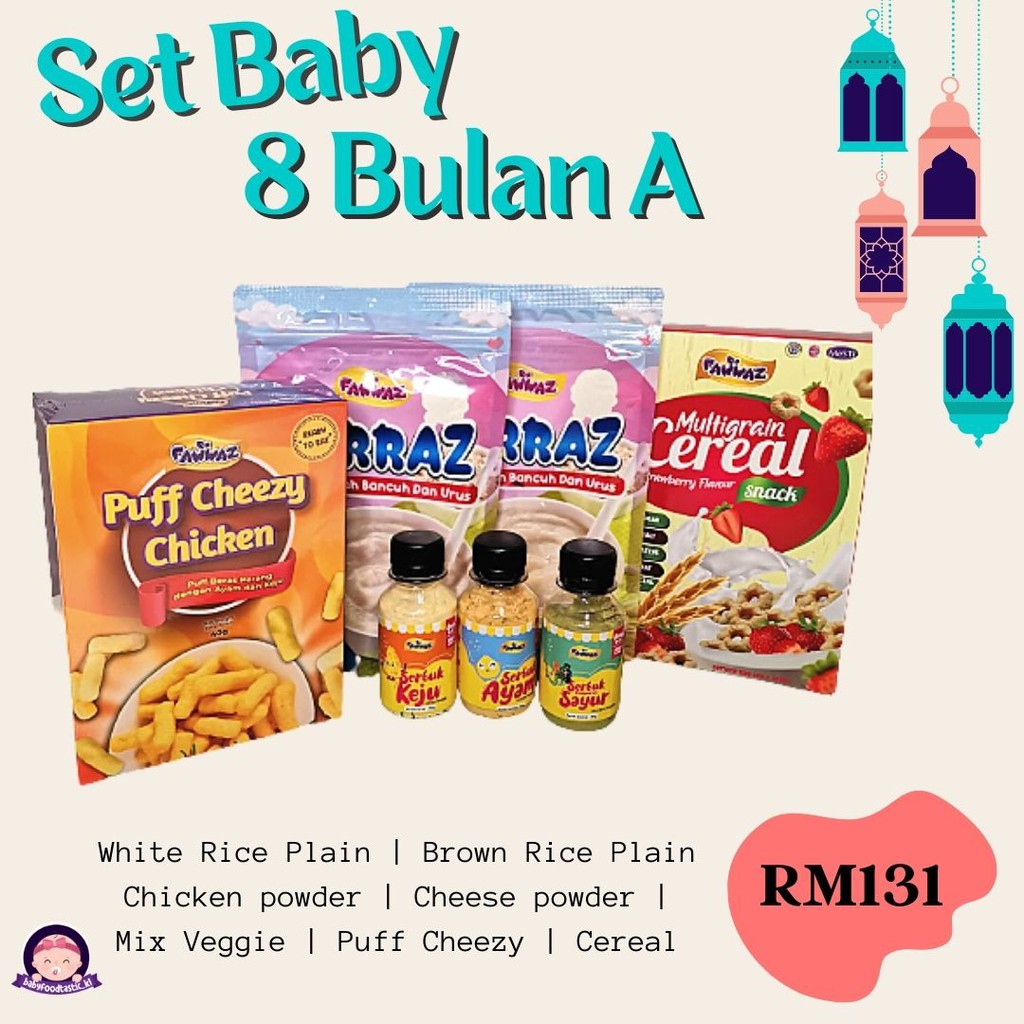 Set Baby Fawwaz 8 Bulan ( free gifts with min spend of rm40 ) | Shopee ...