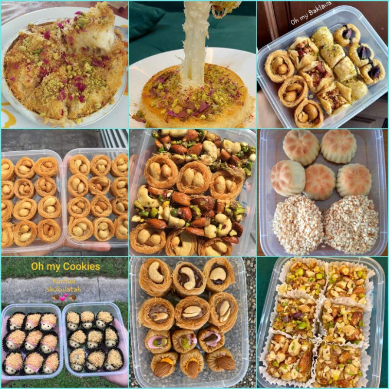 ️TURKISH DESSERT ️OH MY KUNAFA, OH MY BAKLAVA, TAMRIYAH, ESH EL BULBUL ...