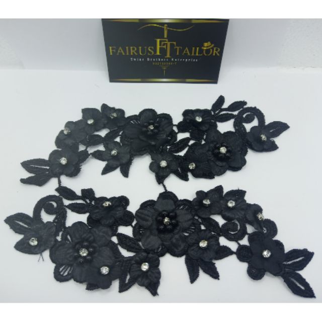 Lace tampal ( hitam) | Shopee Malaysia