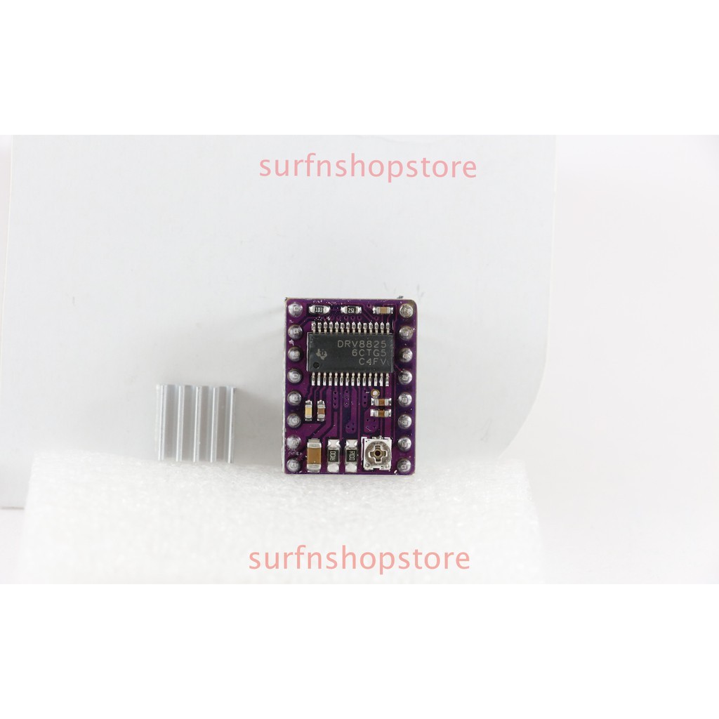 DRV8825 Stepper Motor Driver for 3D Printer (incl Heatsink) | Shopee ...