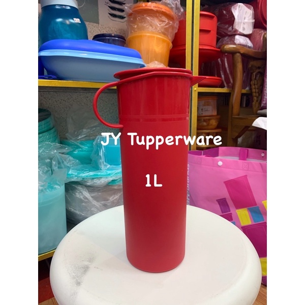 Tupperware Lucky Red Pitcher Jug 1L | Shopee Malaysia