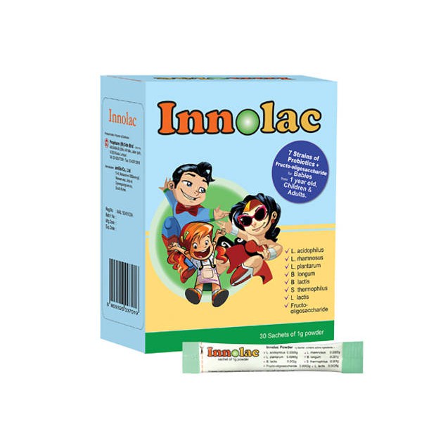 Innolac Probiotic Powder (30 Sachets of 1g Powder) | Shopee Malaysia