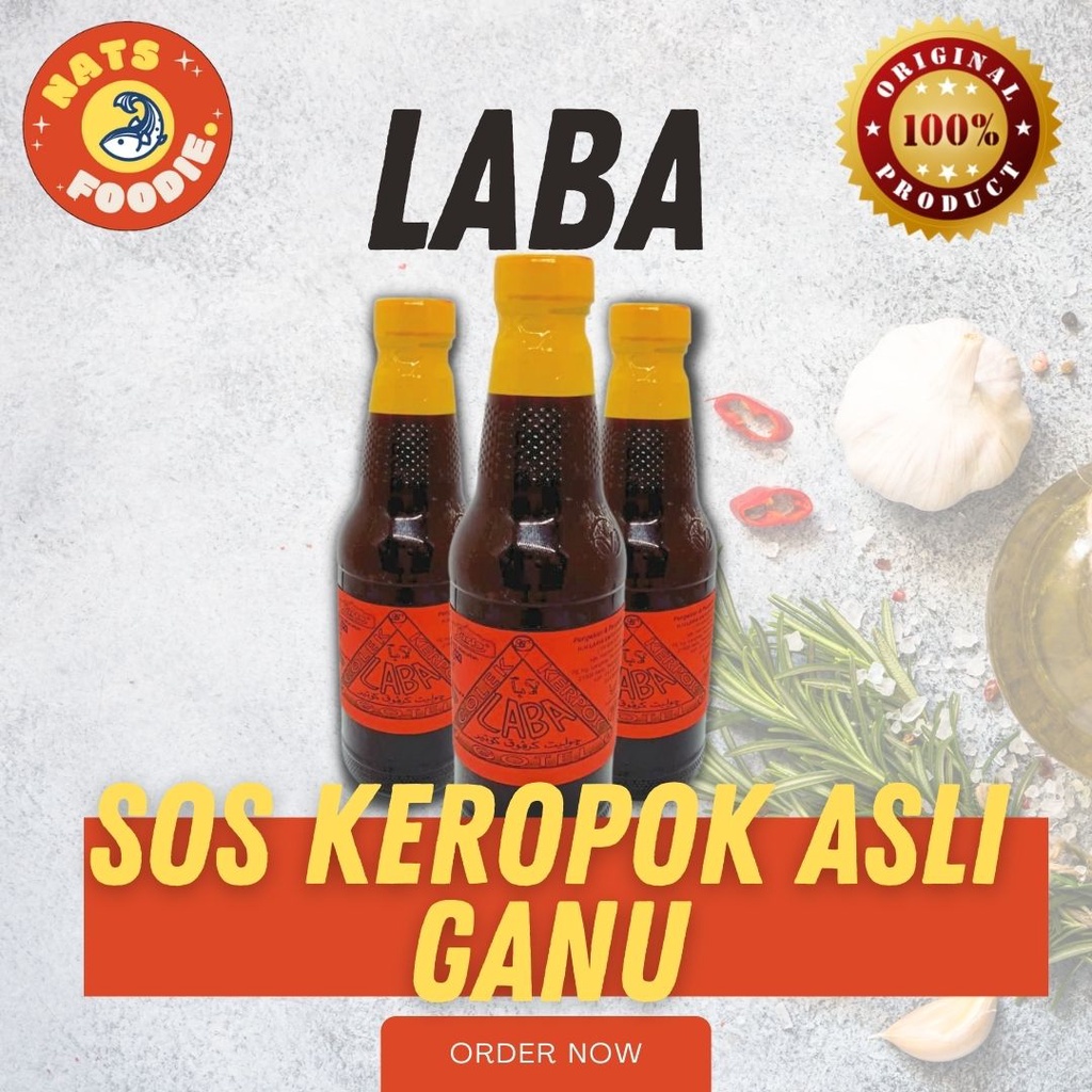 [100% ASLI PEKAT] No 1 Sos Keropok Serbaguna Cap Laba Sos Sedap Manis ...