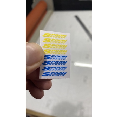 Sticker DECAL KERETA #SPOON #SPOONSPORTS #tag | Shopee Malaysia