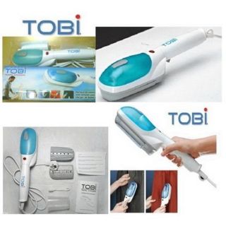 ORIGINAL TOBI PORTABLE HANDHELD GARMENT STEAMER ELECTRIC MINI IRON ...