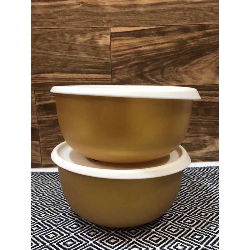 TUPPERWARE Gold Bowl 1.3 Liter (1) | Shopee Malaysia
