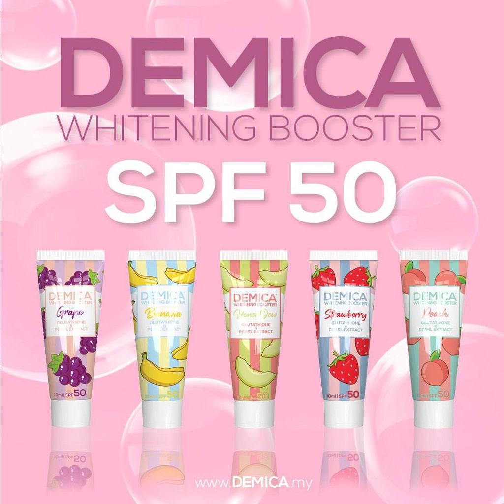 DEMICA WHITENING BOOSTER 10ML SPF50 | Shopee Malaysia