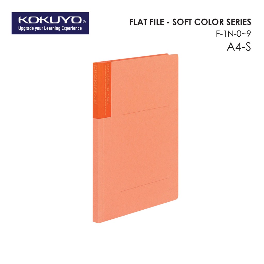 Kokuyo Soft Color Flat File A4-S (FU-1N-4~7) | Shopee Malaysia