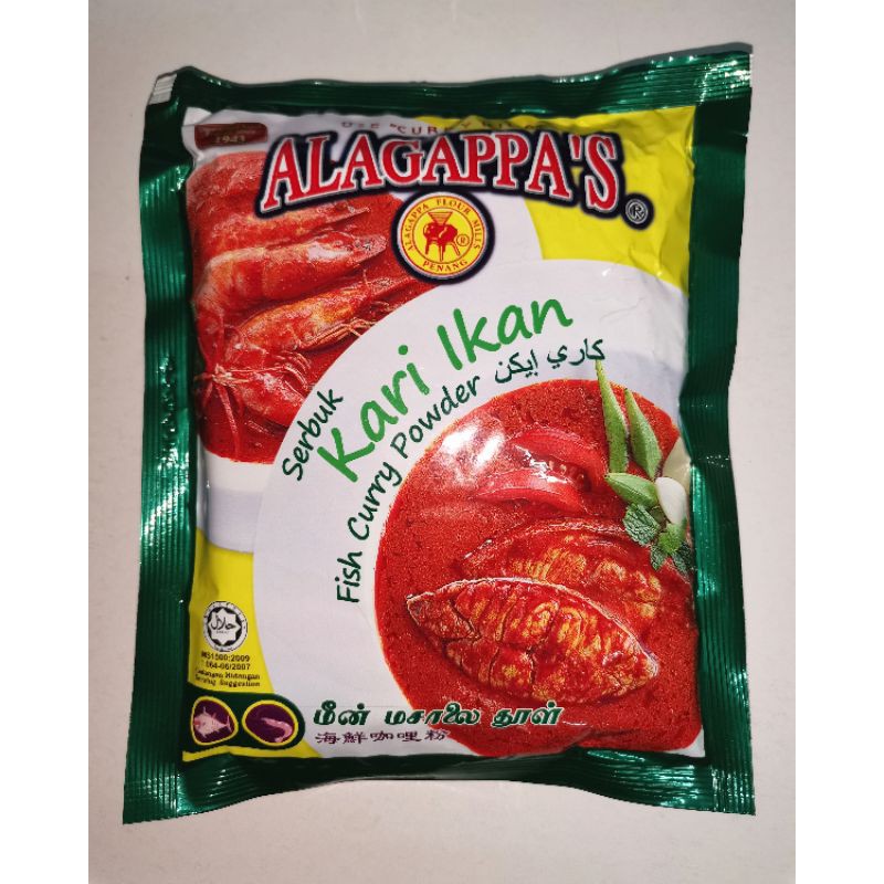 Alagappa's Serbuk Kari Ikan & Daging 250g /Alagappa's Curry Powder Fish ...