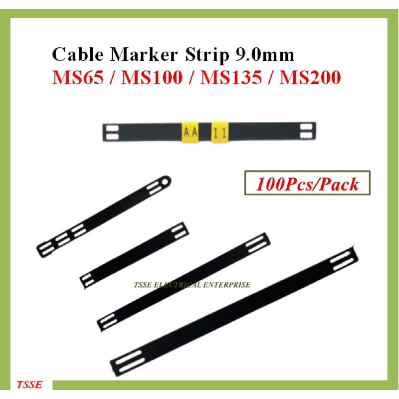 #Cable Marker Strip 9.0mm | Shopee Malaysia