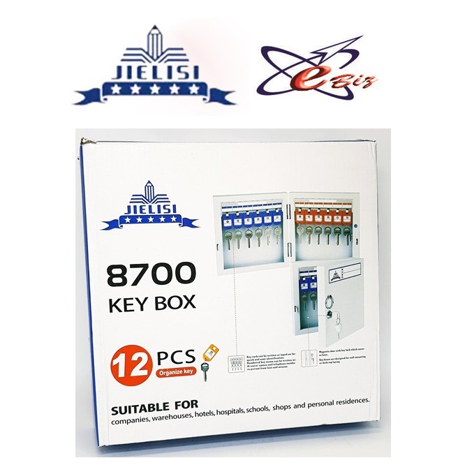 JIELISI Key Box 12 pcs (8700) (Metal Key Box) | Shopee Malaysia