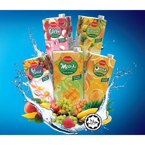 Minuman Buah By Pran 1000ml | Shopee Malaysia