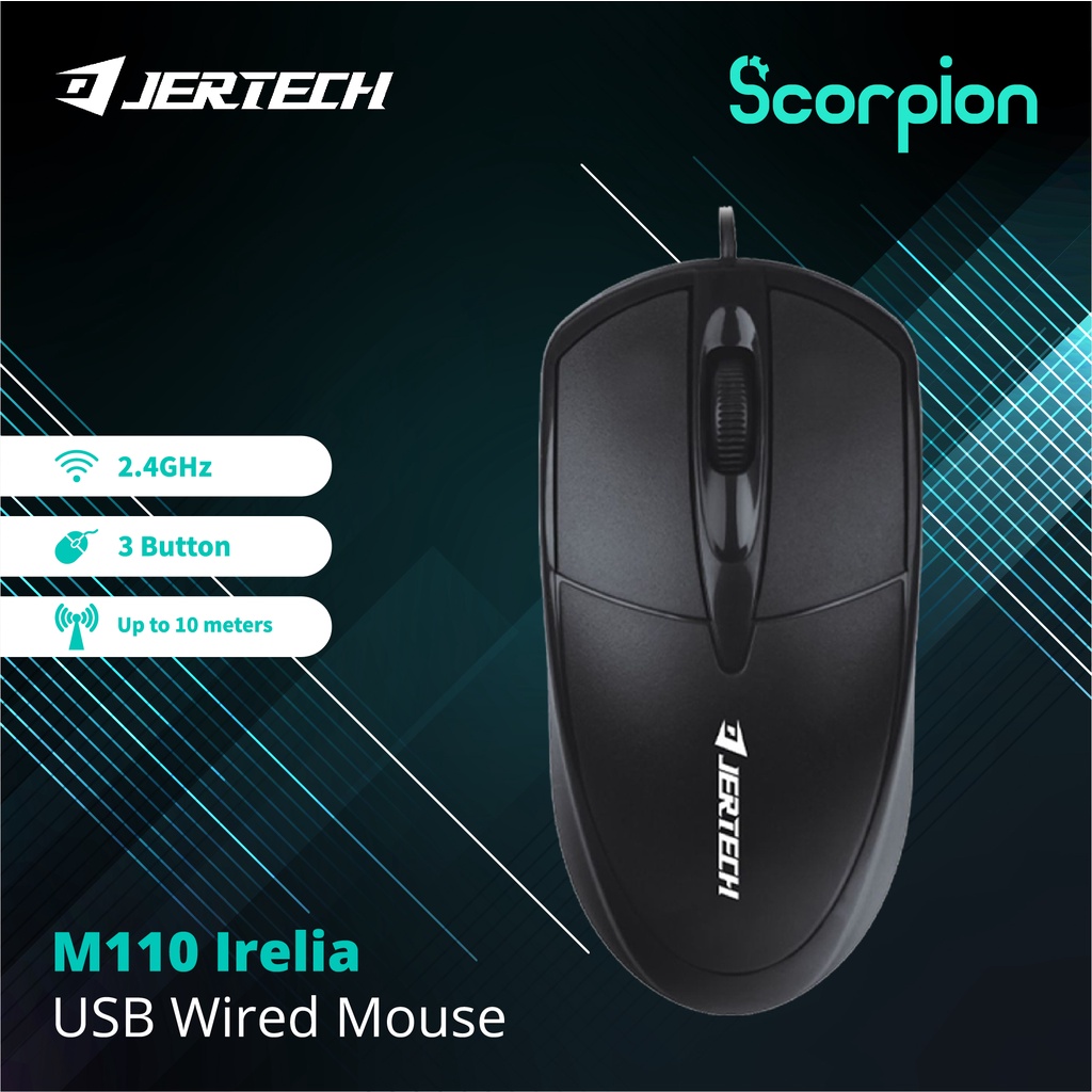 Jertech M110 USB Wired Irelia Mouse | Shopee Malaysia