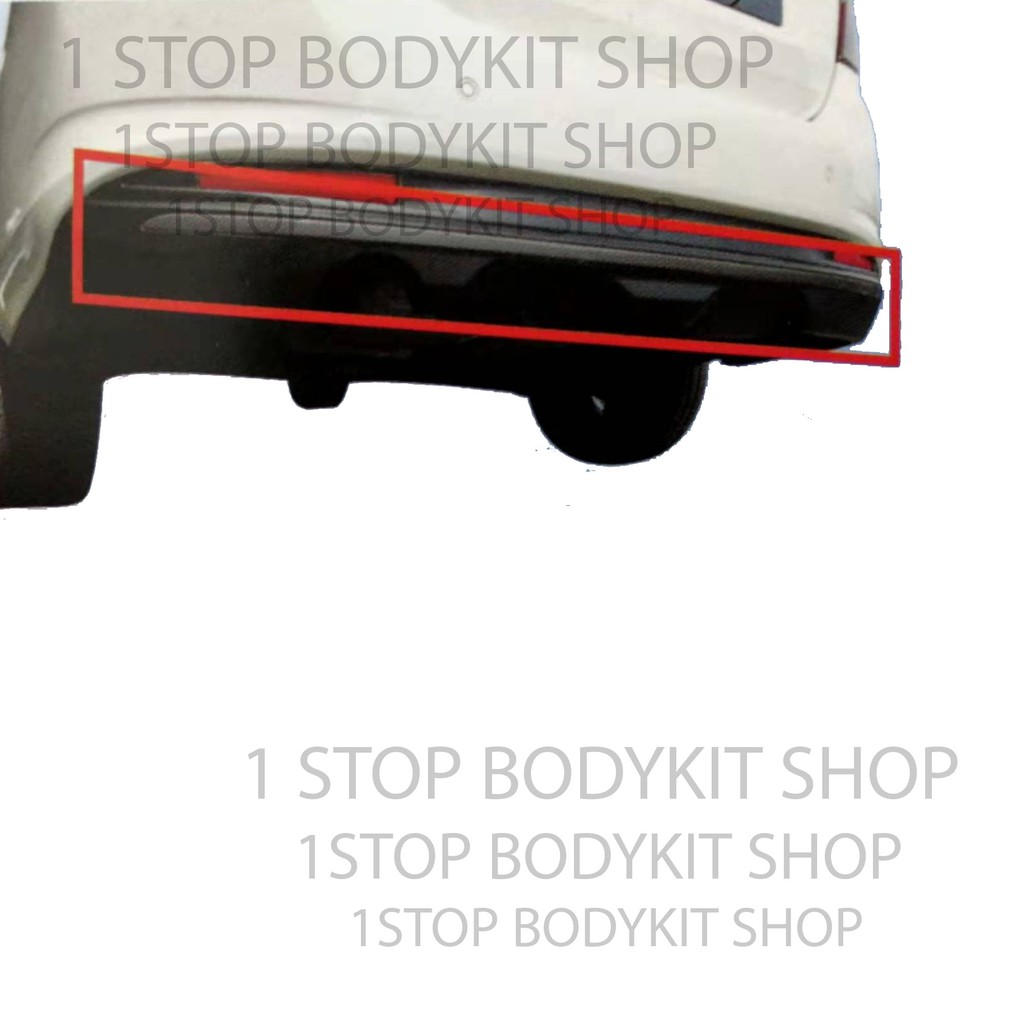 PERODUA BEZZA REAR DIFFUSER (OE) FOR ORIGINAL BUMBER POLYURETHANE (PU ...