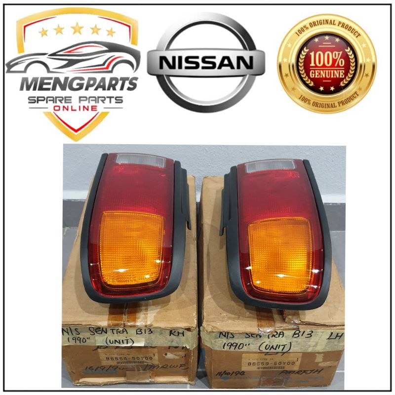 NISSAN SENTRA B13 1990Y-1993Y ORIGINAL TAIL LAMP LAMPU BELAKANG UNIT ...