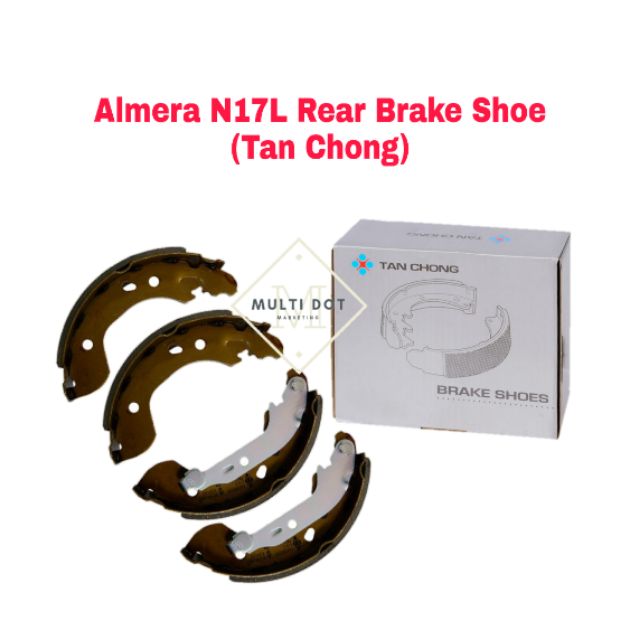 Nissan Almera N17L Rear Brake Shoe D4060-3HA0C-MY N17 | Shopee Malaysia