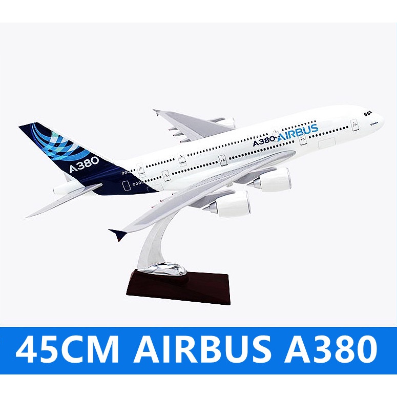 1:160 45CM Original A380 Prototype Diecast Airplane Model Airbus Cargo ...