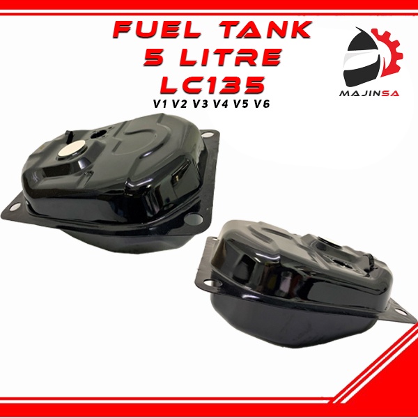 KING DRAG FUEL TANK LC135 5 LITRE 5L LC V1 V2 V3 V4 V5 V6 TANK MINYAK ...