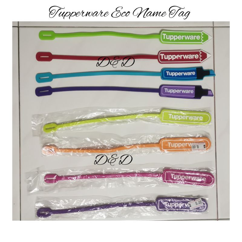 Tupperware Eco Bottle Name Tag | Tupperware Personalised Name Tag ...