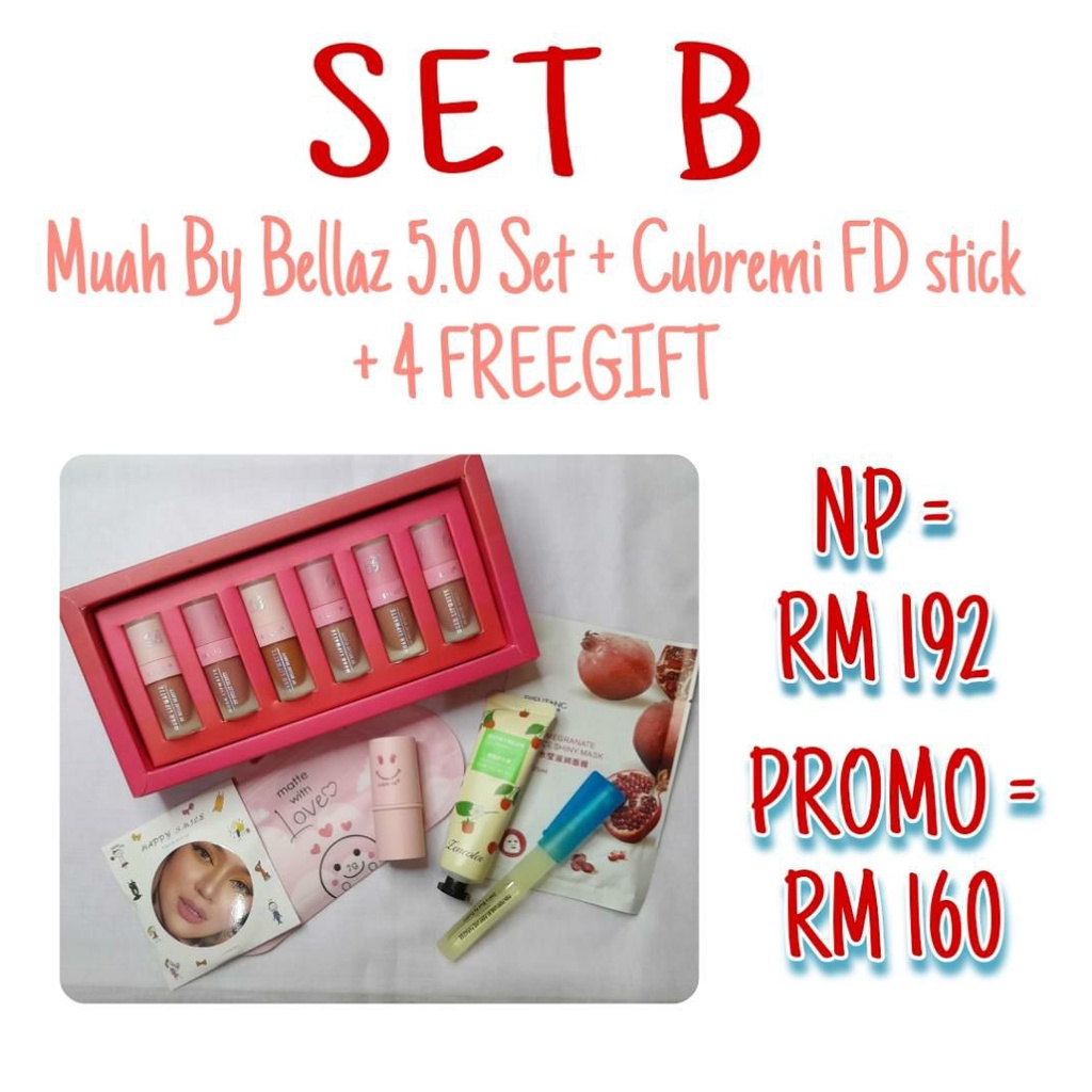 MUABELLAZ MAKEUP SET | Shopee Malaysia