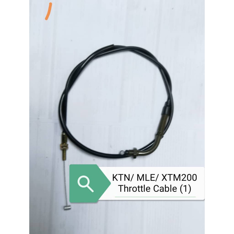 KTN / MLE / XTM 200 Throttle Cable | Shopee Malaysia