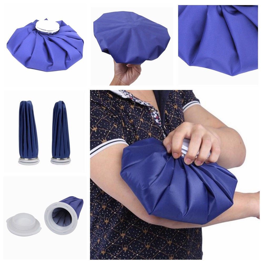 Ice Bag Heat Cold Therapy Pack Sports Injury Neck Knee Headache Beg ...